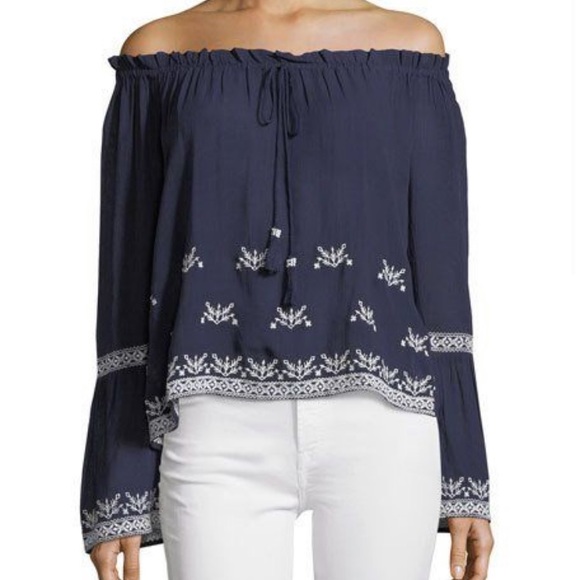Band of Gypsies | Tops | Band Of Gypsies Off Shoulder Boho Top Size M ...